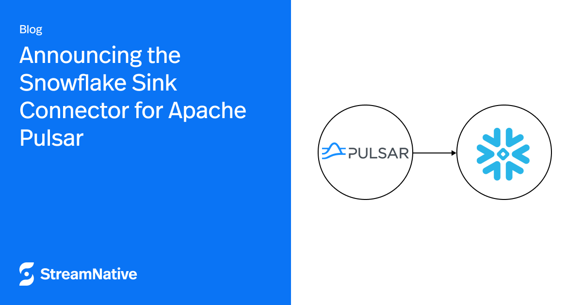 Snowflake Sink Connector for Apache Pulsar | Offload Data in Real-time | StreamNative